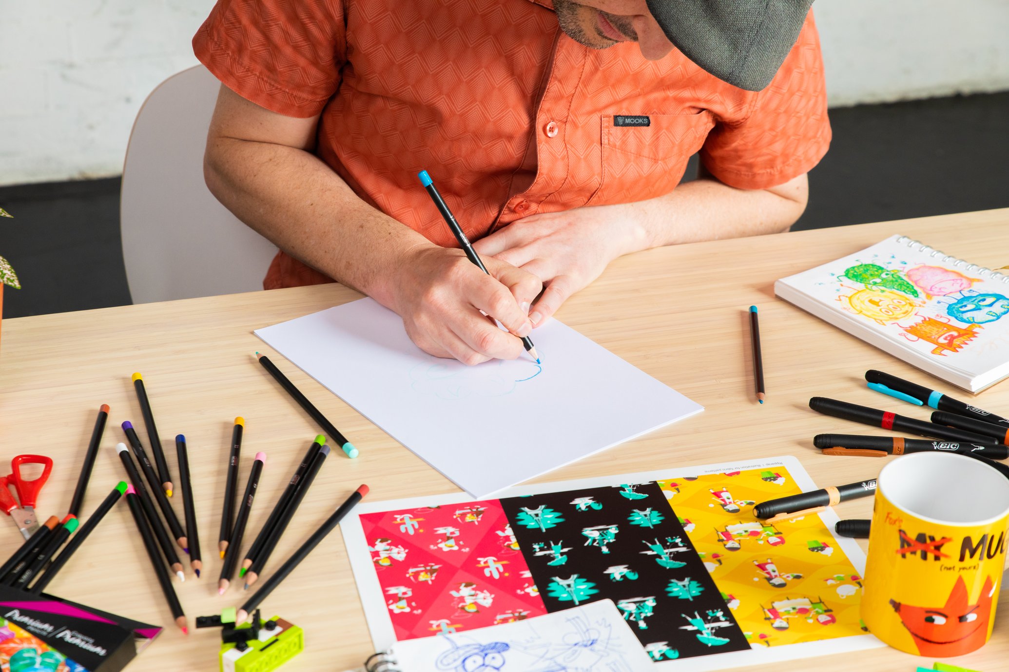 5 minutes with illustrator, Ben Sanders