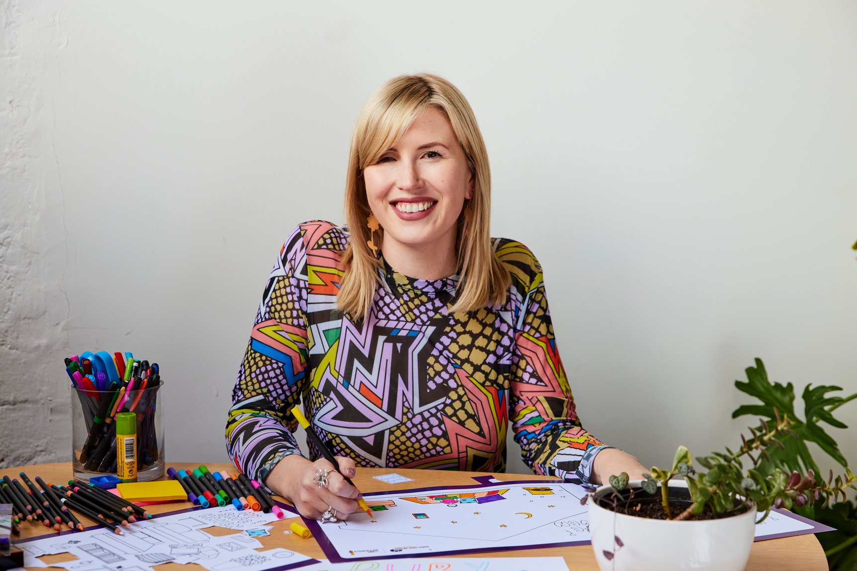 5 minutes with illustrator, Ruby Jones