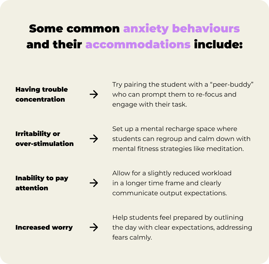 The Educator's Guide for Managing Student Anxiety in the Classroom